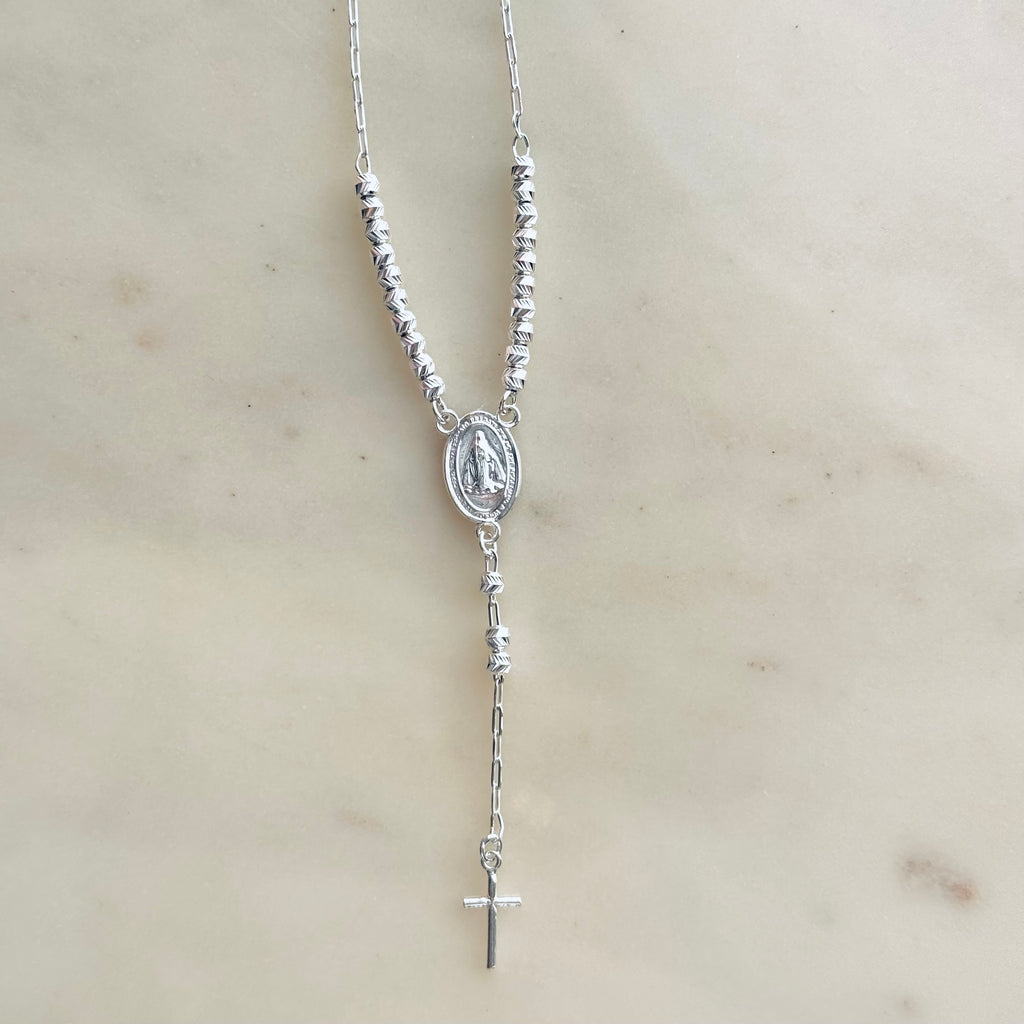 .925 SILVER ROSARY - ATTICA JEWELS