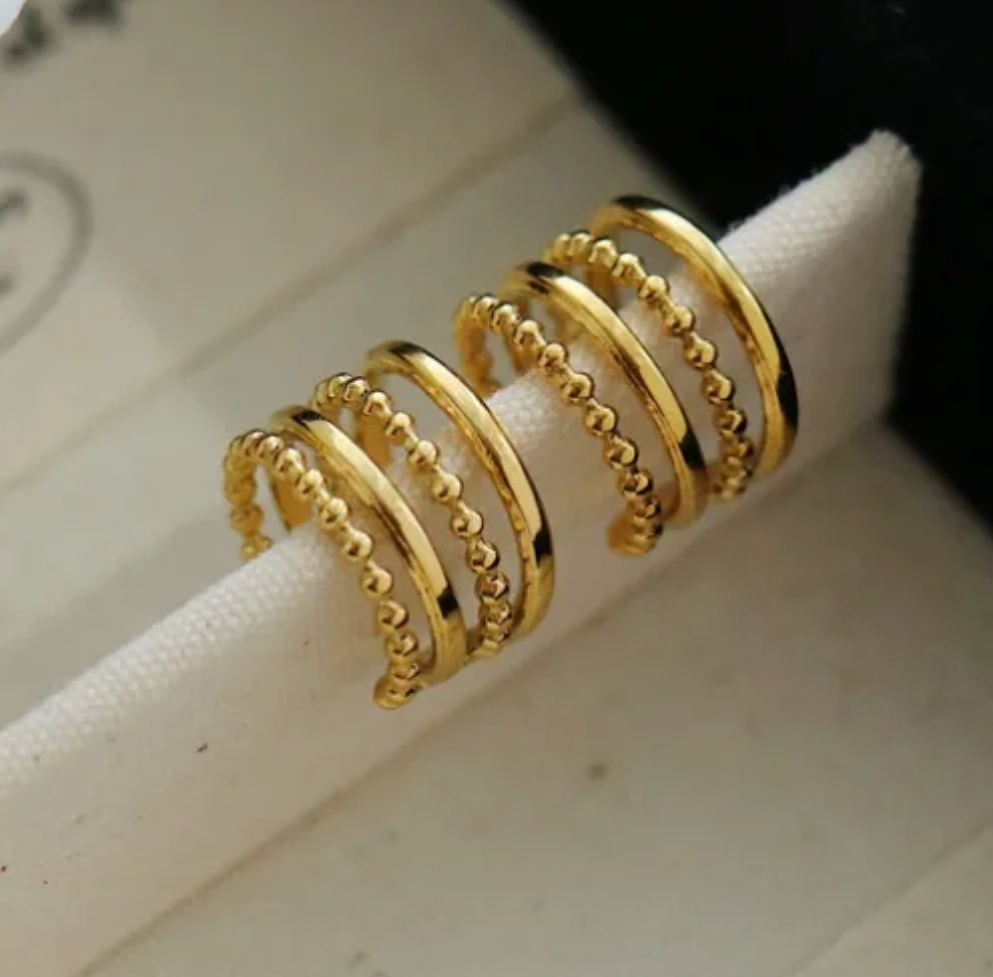 TRINITY EAR CUFF (2) - ATTICA JEWELS